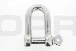 D-Sluiting 19mm verzinkt