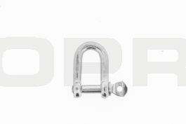 D-Sluiting 5mm verzinkt