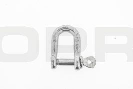 D-Sluiting 6mm verzinkt