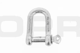 D-Sluiting 8mm verzinkt