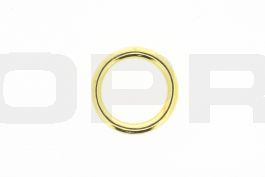 Ronde ring 25x5mm messing